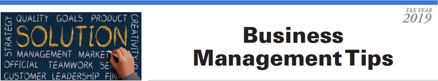 Business Management Tips